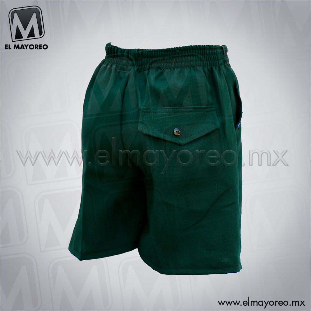Short Escolar Verde - El Mayoreo