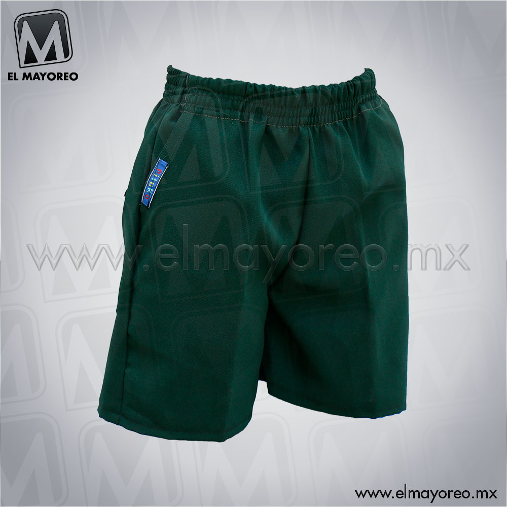 Short Escolar Verde - El Mayoreo