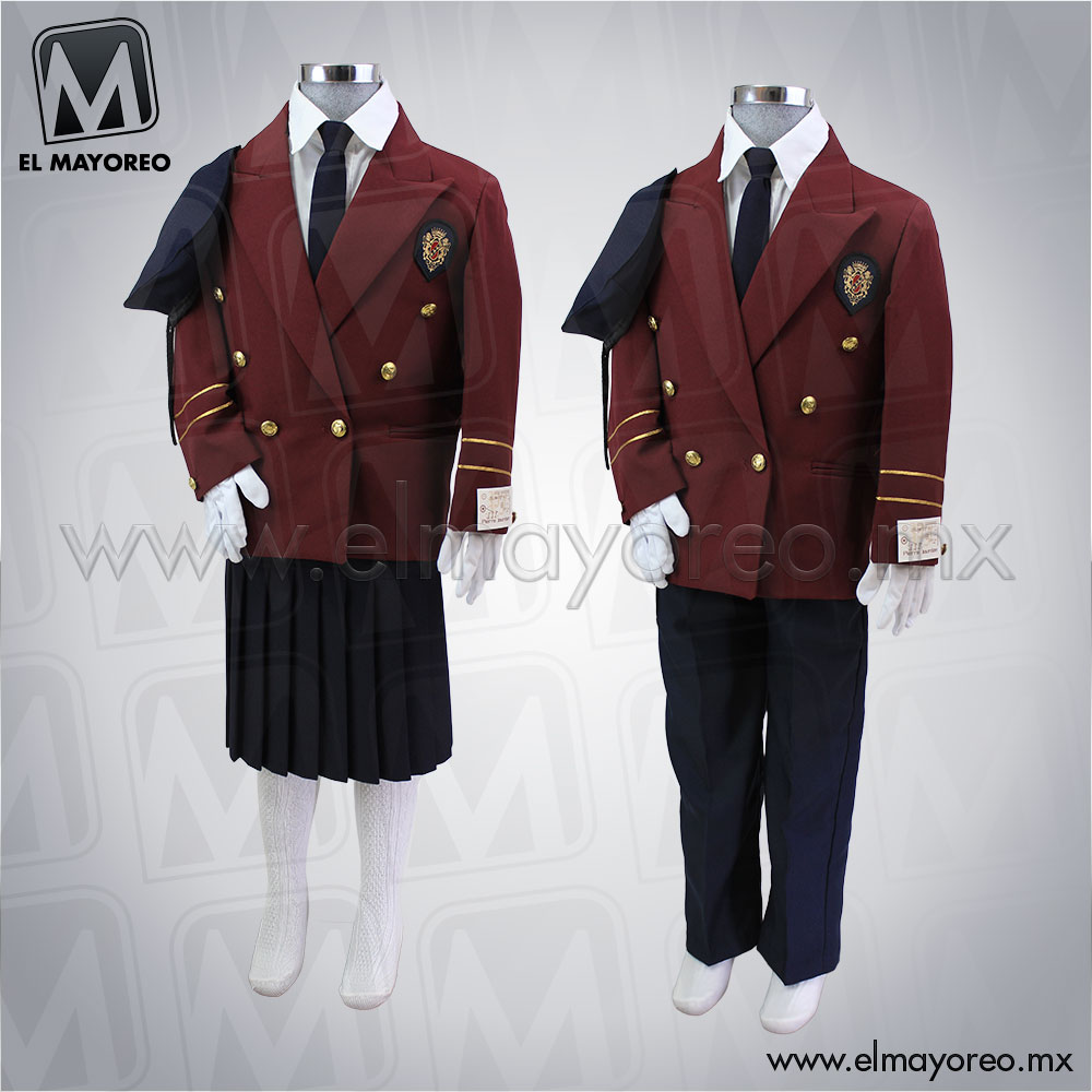 Saco Tinto combinación Azul Marino - El Mayoreo