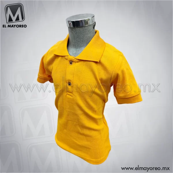 Playera Escolar Amarilla - El Mayoreo